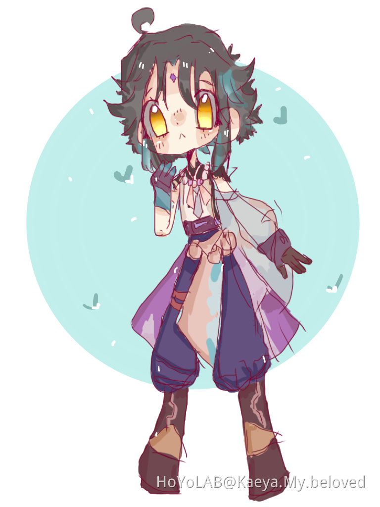 Xiao fanart Genshin Impact | HoYoLAB