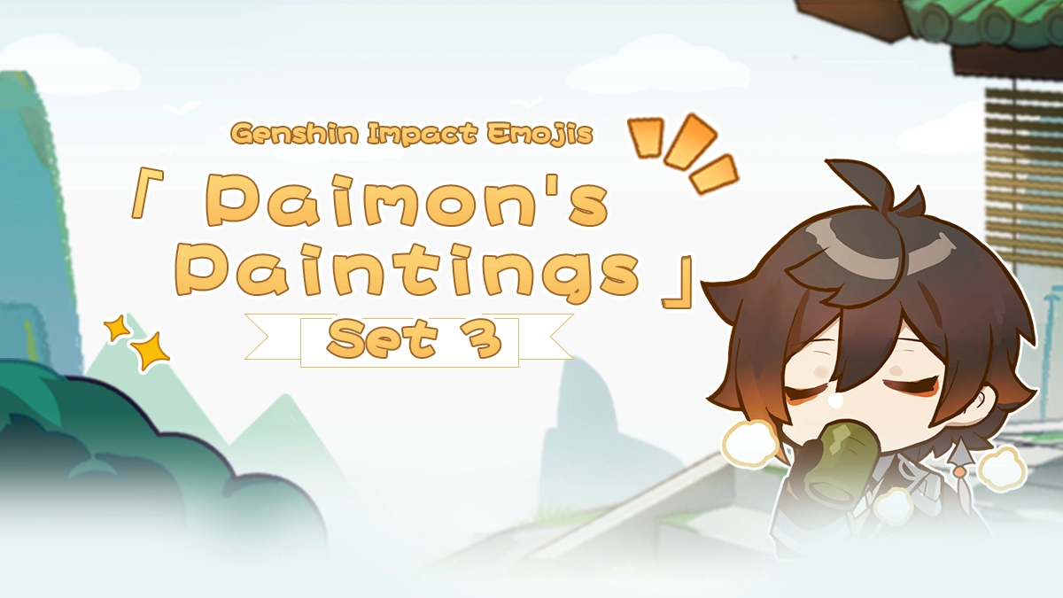 Genshin Impact ｜ Paimon's Paintings III Emojis Now Available! Genshin ...