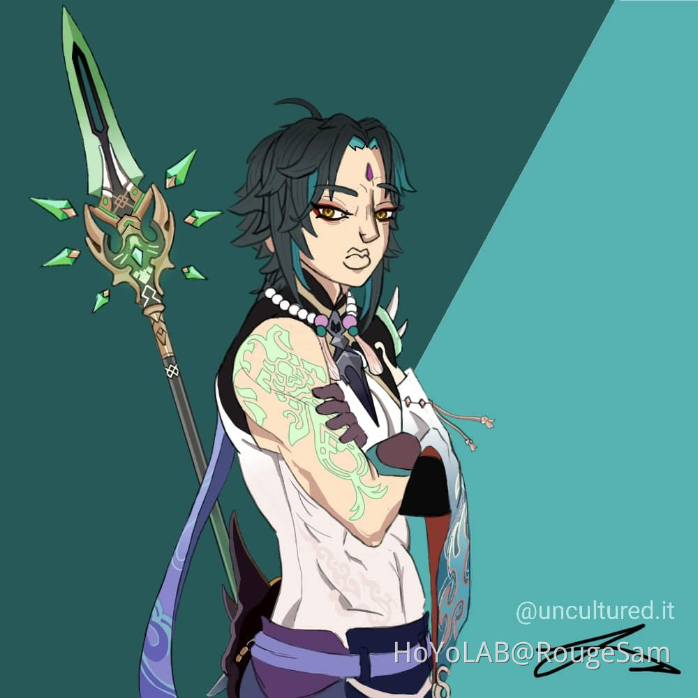 Xiao fan art Genshin Impact | HoYoLAB