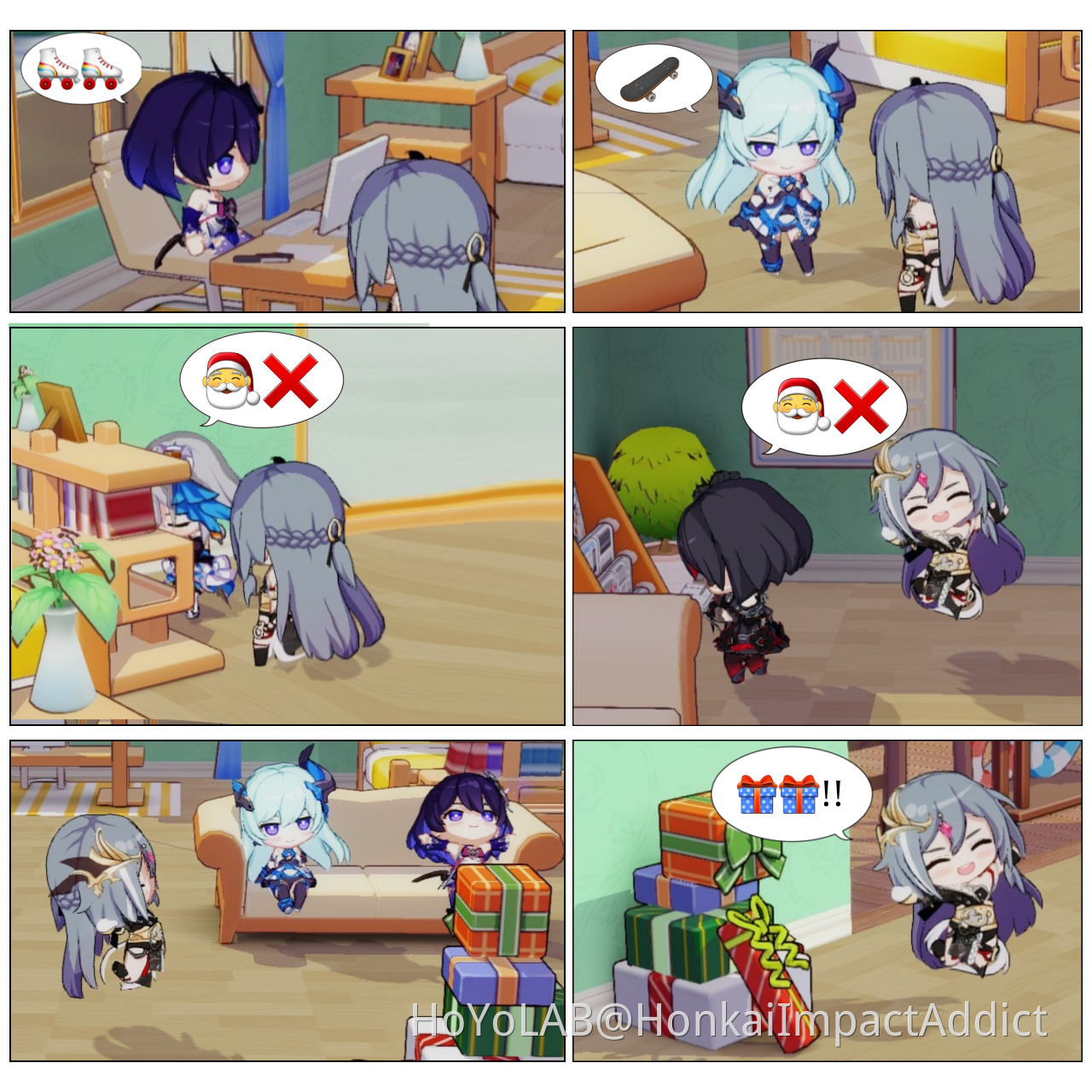 Santa comes to St. Freya dorms Honkai Impact 3rd | HoYoLAB