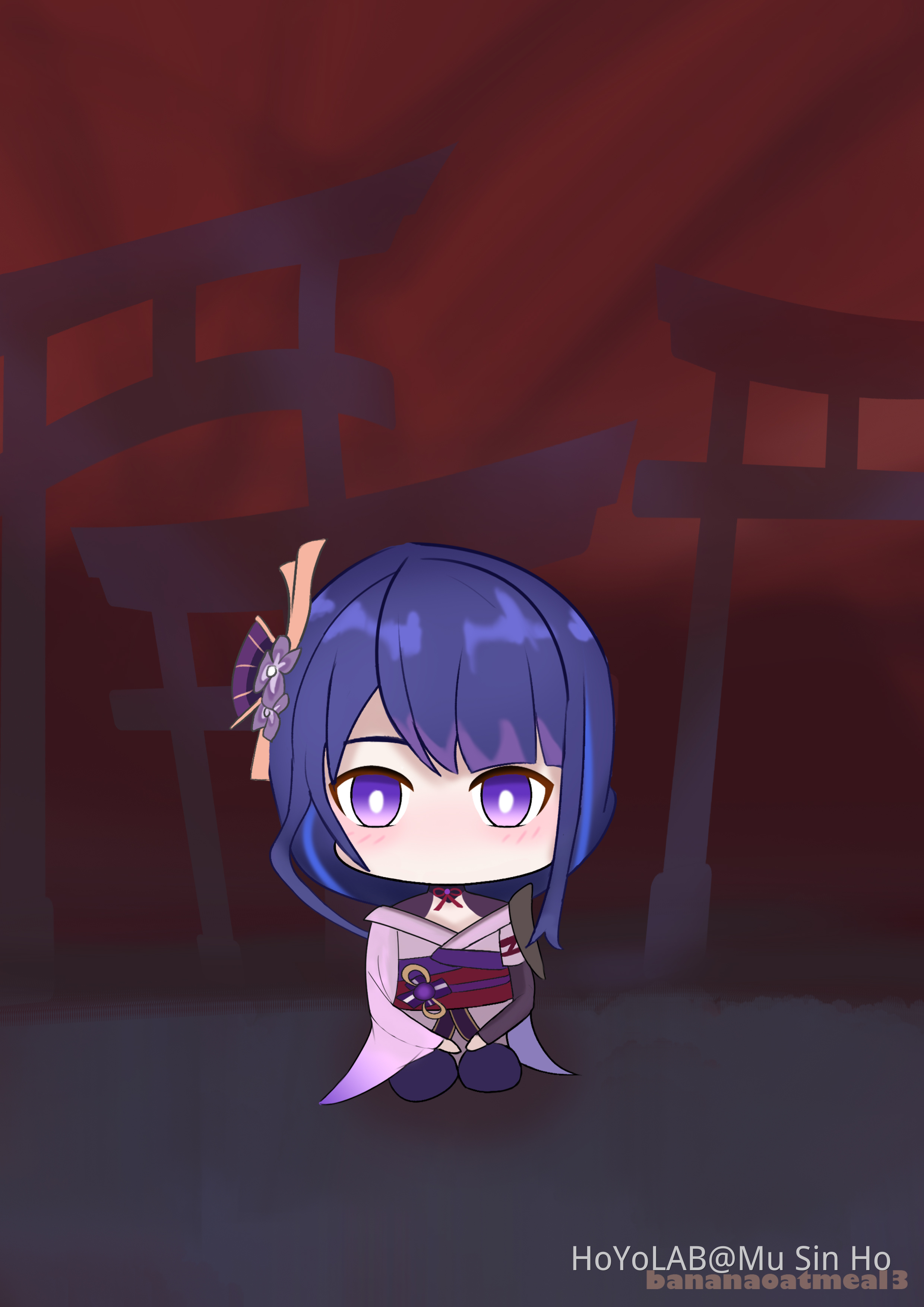 Chibi Raiden Genshin Impact | HoYoLAB