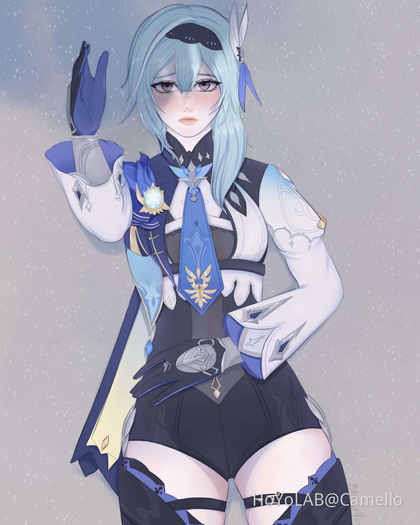 Eula fanart :> - HoYoverse Player Community