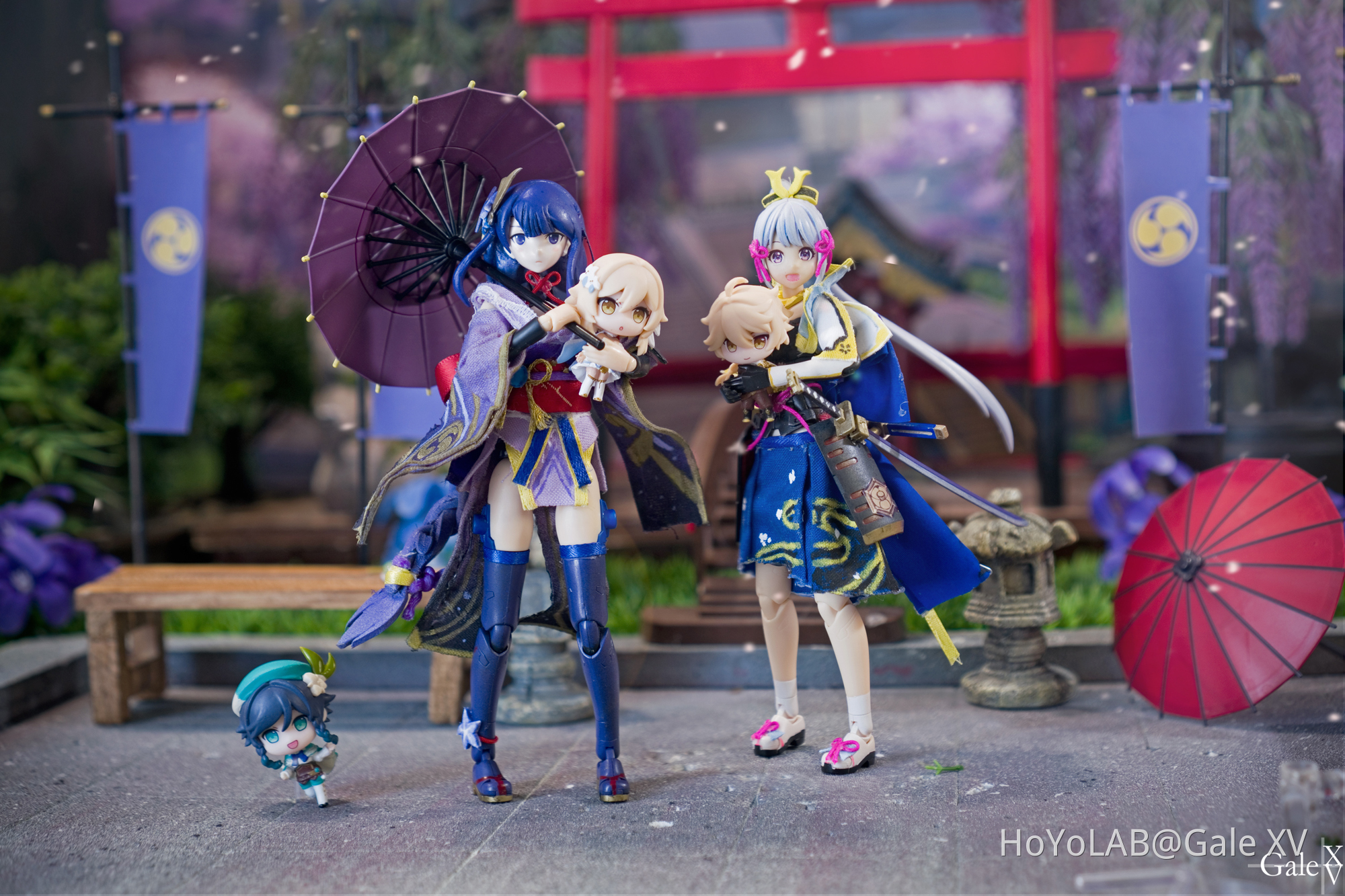 Custom Raiden Shogun Model Kit + Photography | Genshin Impact | HoYoLAB