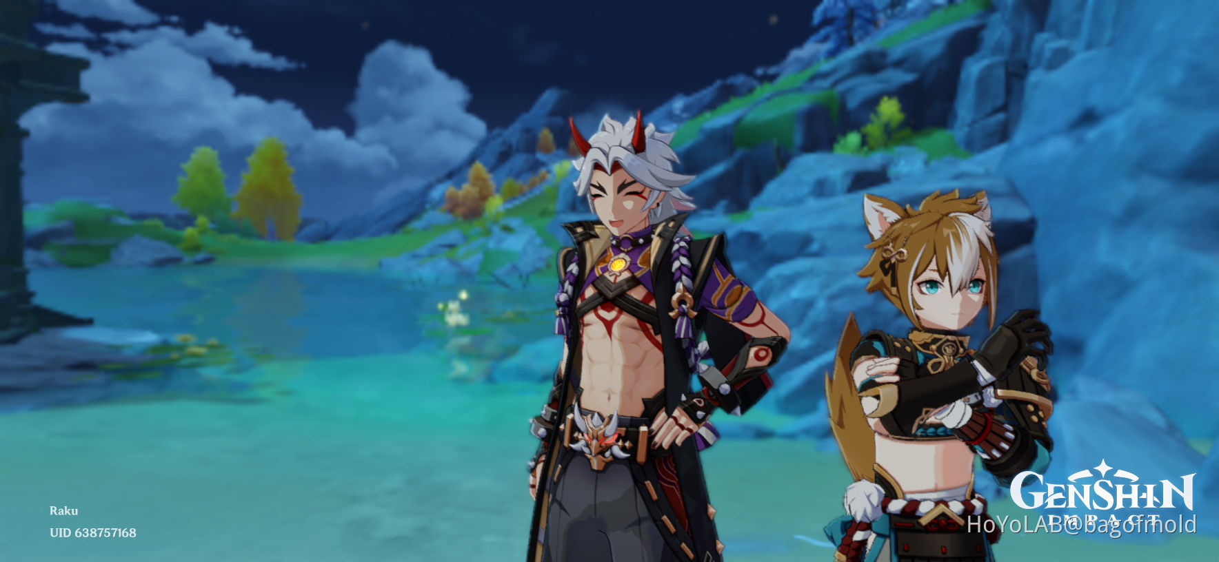 Gorou and Itto!! Genshin Impact | HoYoLAB