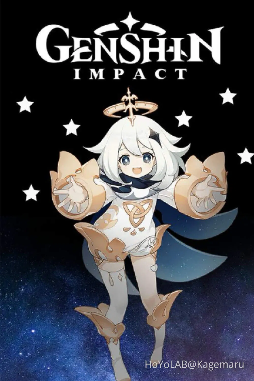 I made a Paimon (papercraft) Genshin Impact | HoYoLAB