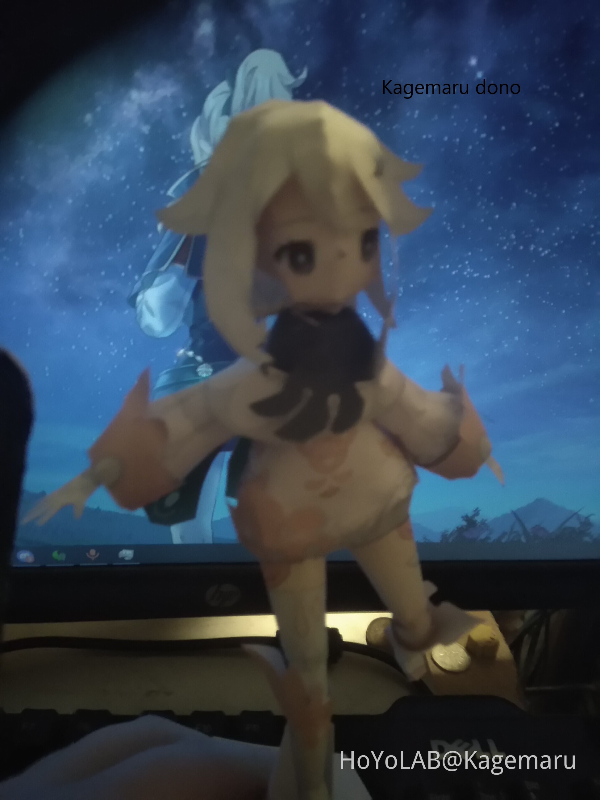 I made a Paimon (papercraft) Genshin Impact | HoYoLAB