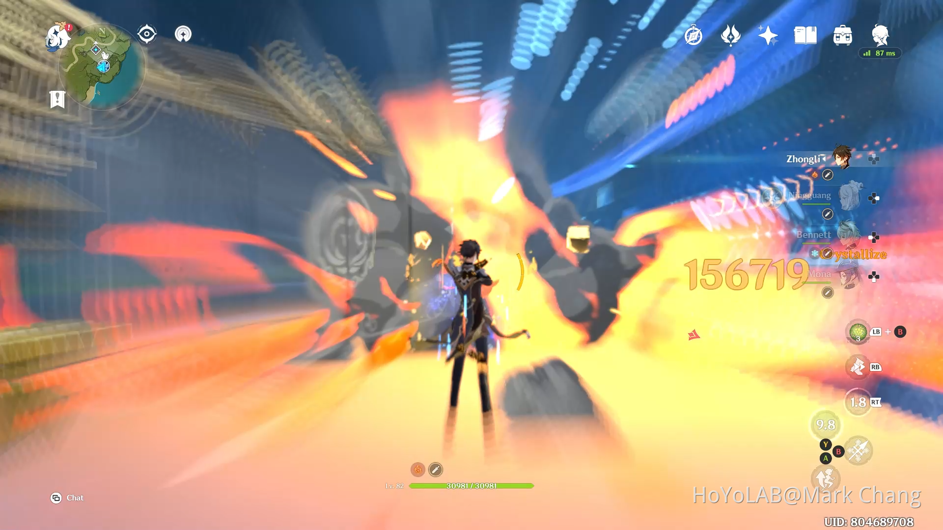 Testing the limits of C0 Zhongli's Burst (without Homa) - UPDATED ...