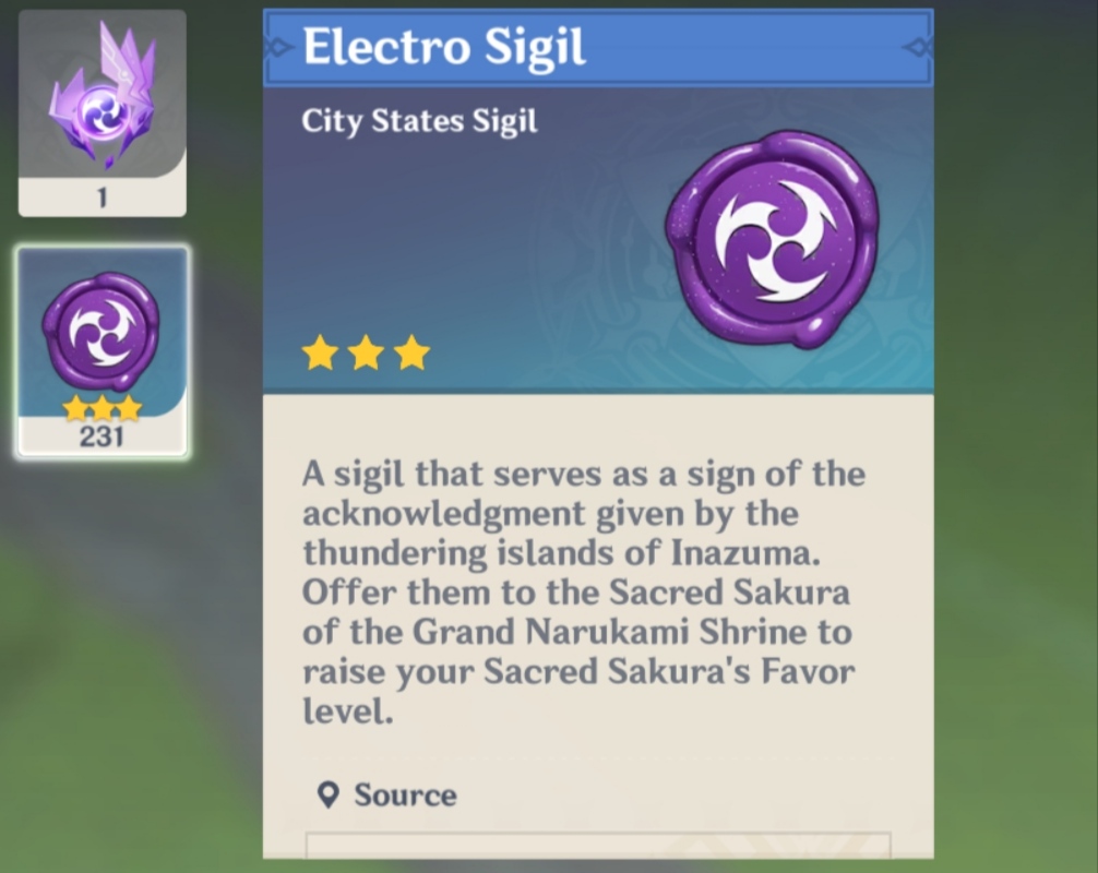 Max Electro Sigil for version 2.3 Genshin Impact | HoYoLAB