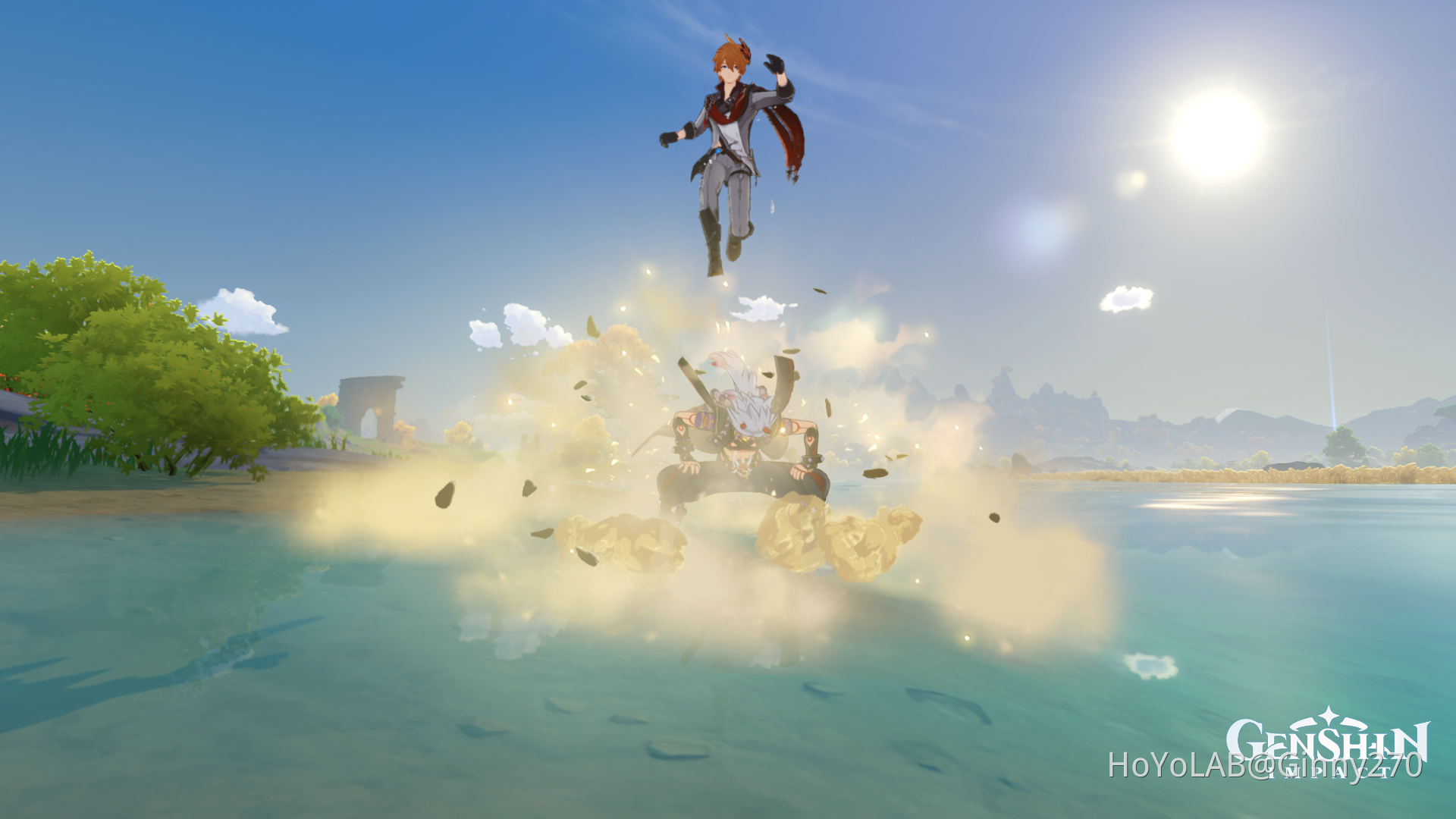 Itto playing with the child(e)^^ Genshin Impact | HoYoLAB