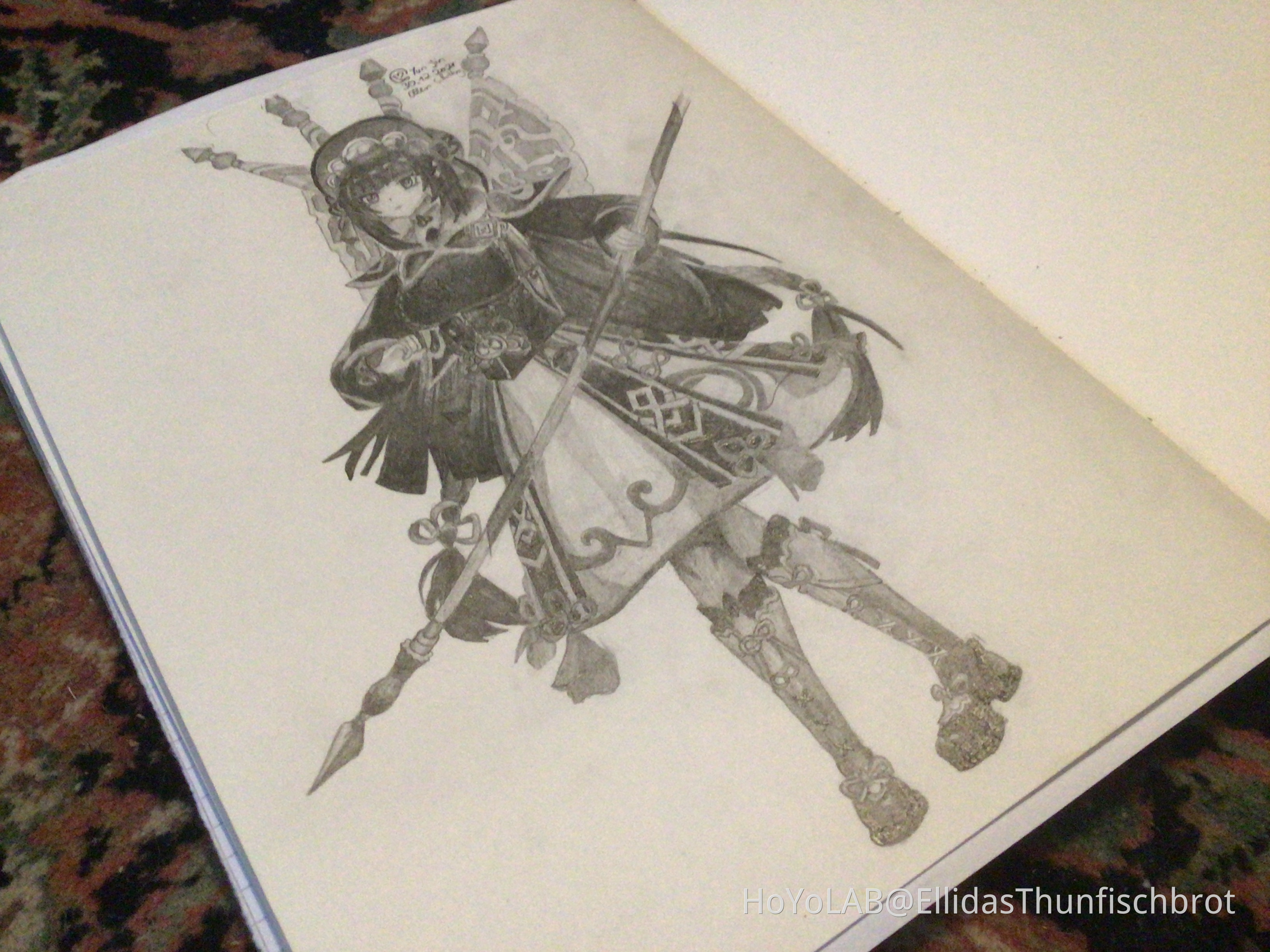 Yunjin drawing♥️ - Genshin Impact | HoYoLAB