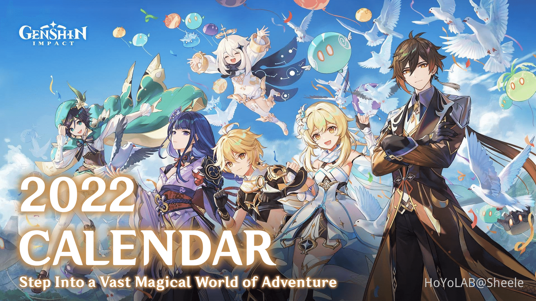 Genshin Impact Calendar 2022 + Character Birthday Genshin Impact | HoYoLAB