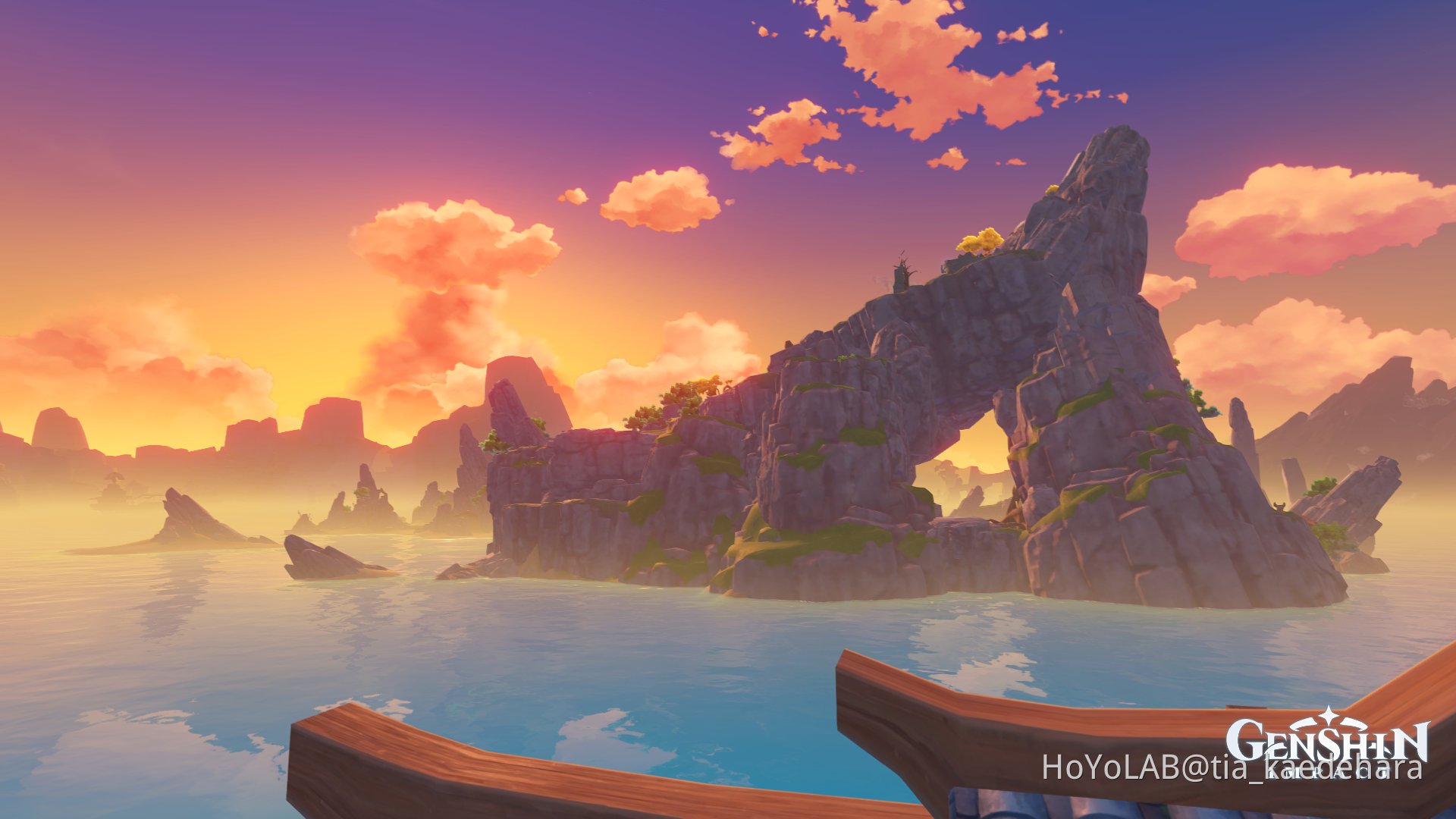 The view from Beidou's ship Genshin Impact | HoYoLAB