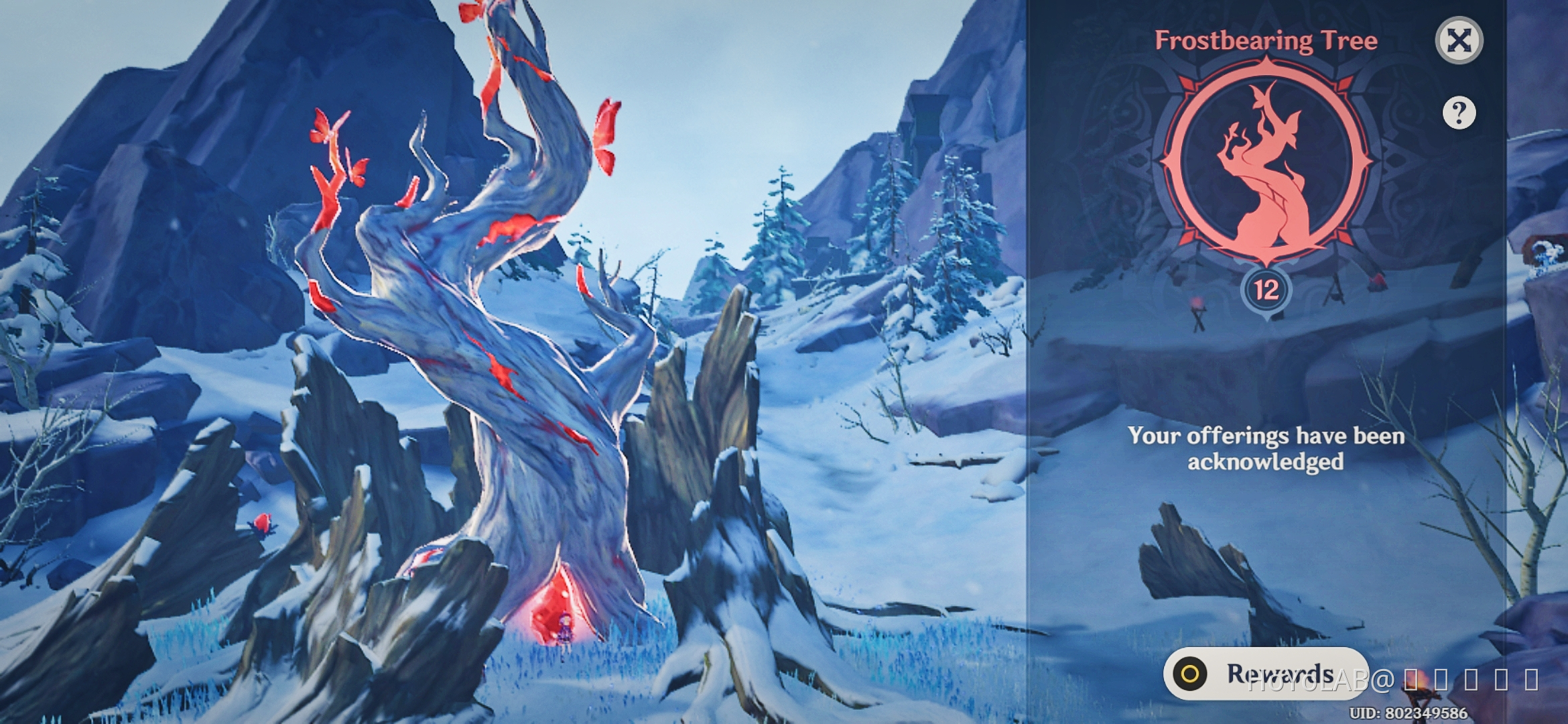 Frostbearing tree Genshin Impact | HoYoLAB