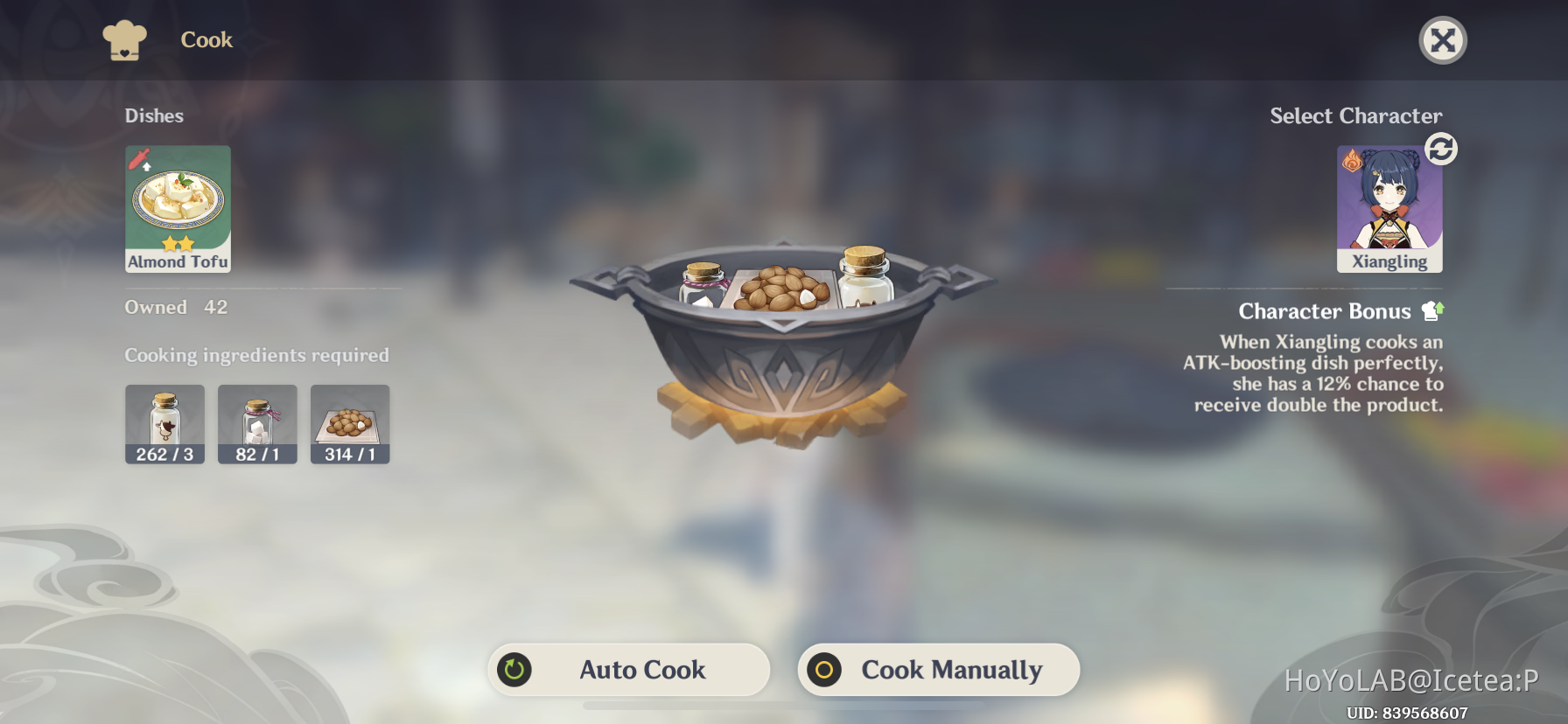 Day 4 of making almond tofu until I get xiao Genshin Impact | HoYoLAB