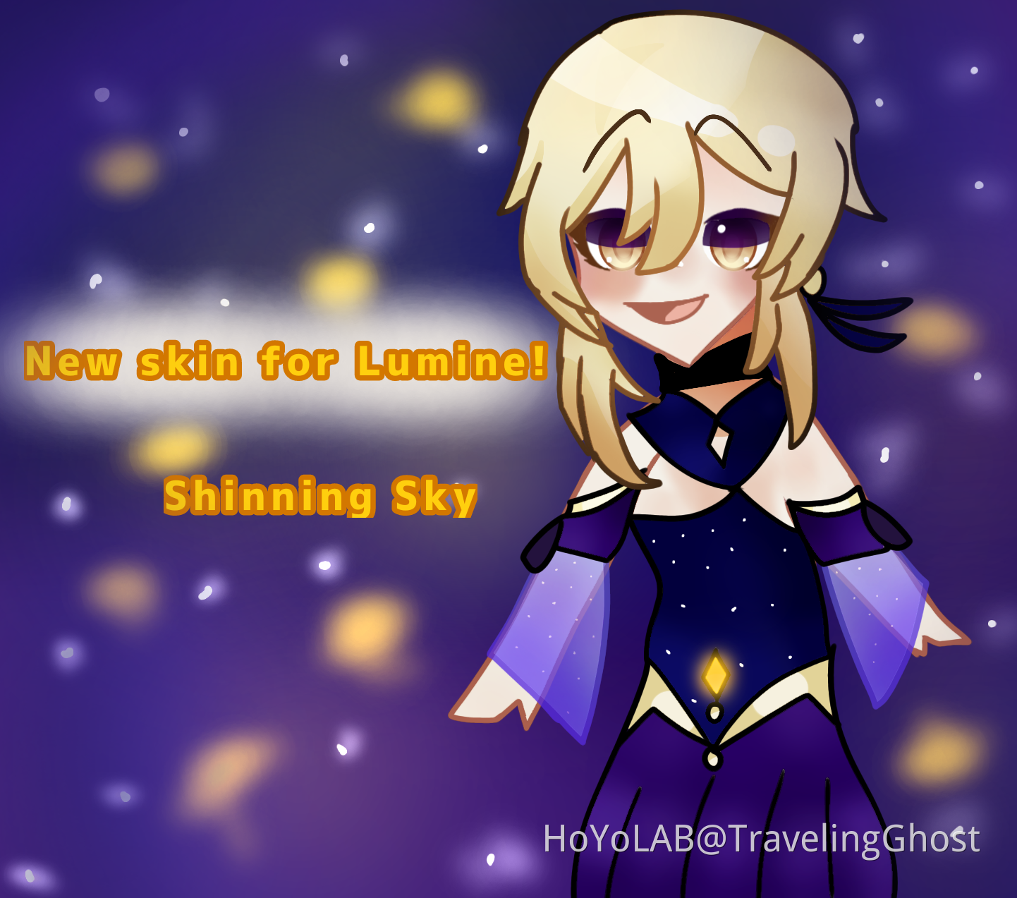 Lumine skin Genshin Impact | HoYoLAB