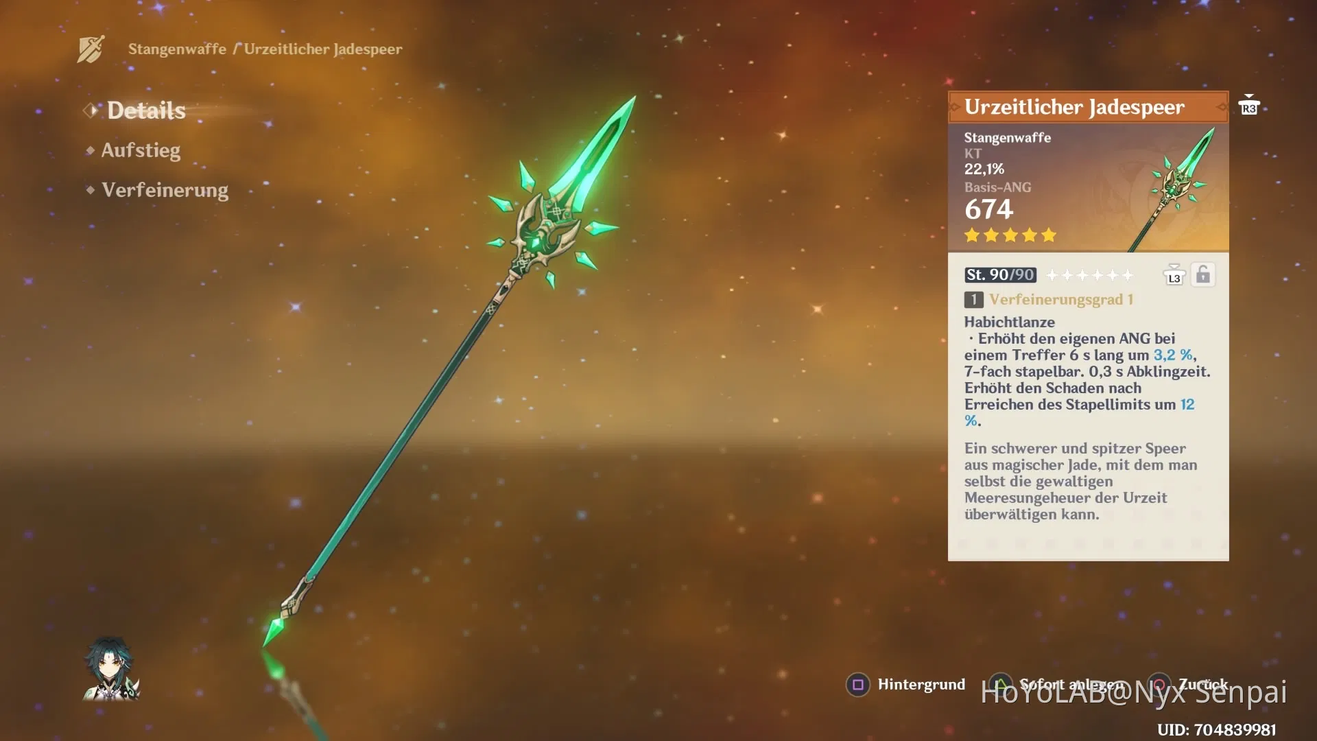 Xiao ideal Build + FTP-Team/Waffe Genshin Impact | HoYoLAB