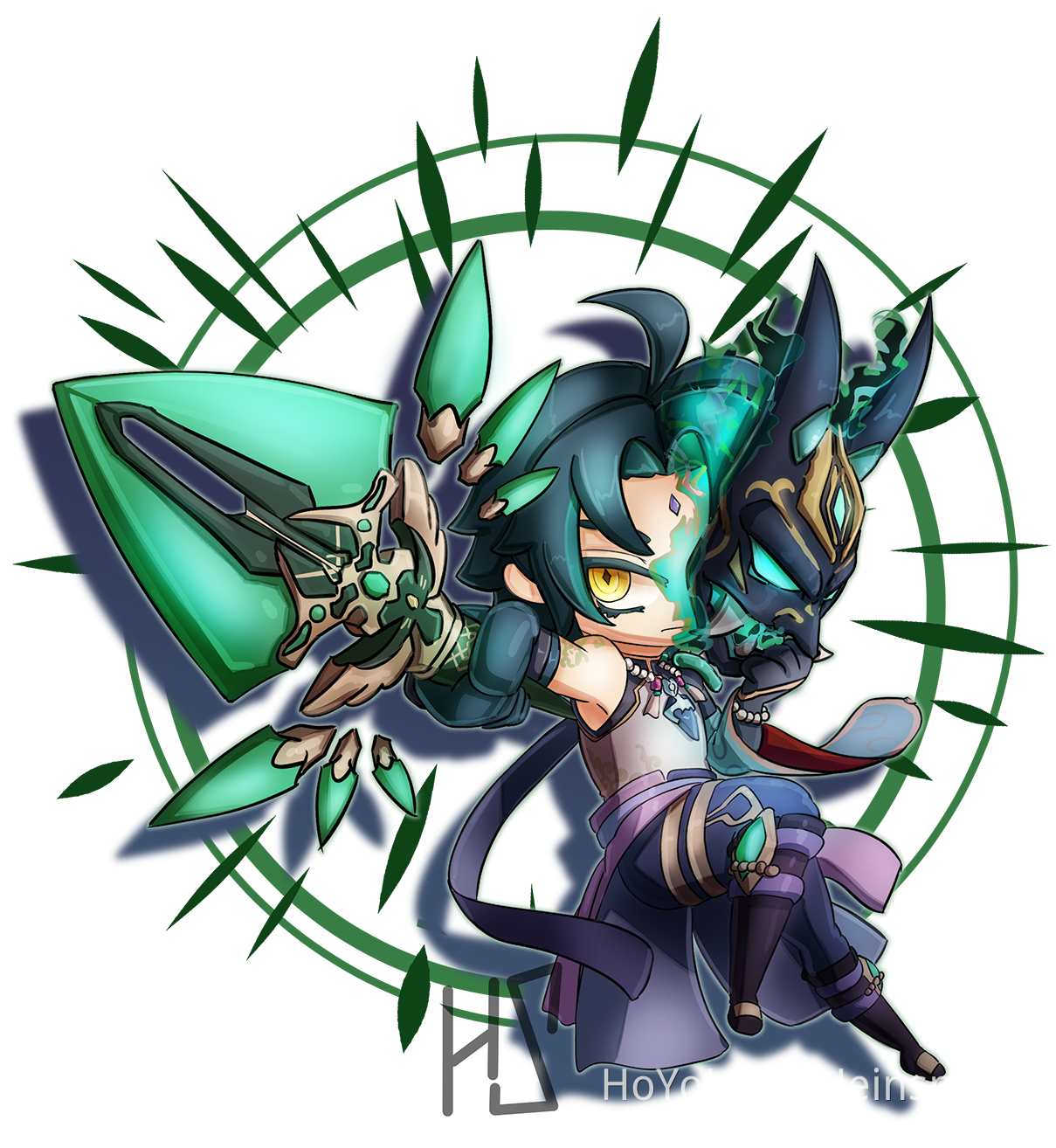 Chibi Xiao Genshin Impact | HoYoLAB