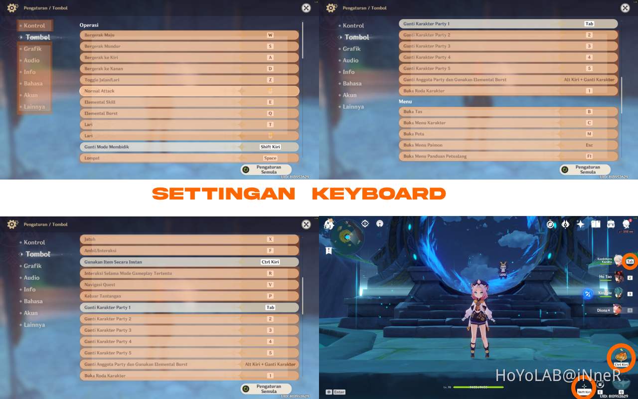 [PC Only] Settingan Keyboard Genshin Impact Genshin Impact | HoYoLAB