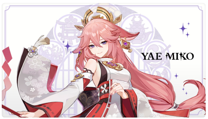 Yae Miko - A word of caution from an Electro Main Genshin Impact | HoYoLAB