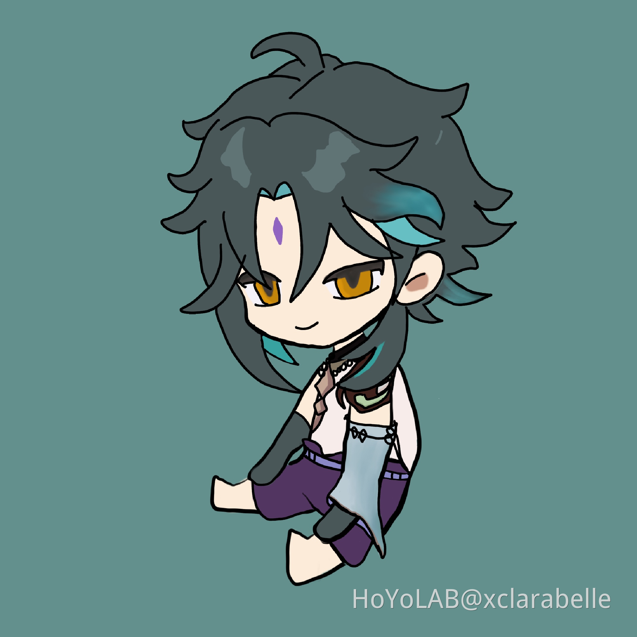 Chibi Xiao Genshin Impact | HoYoLAB