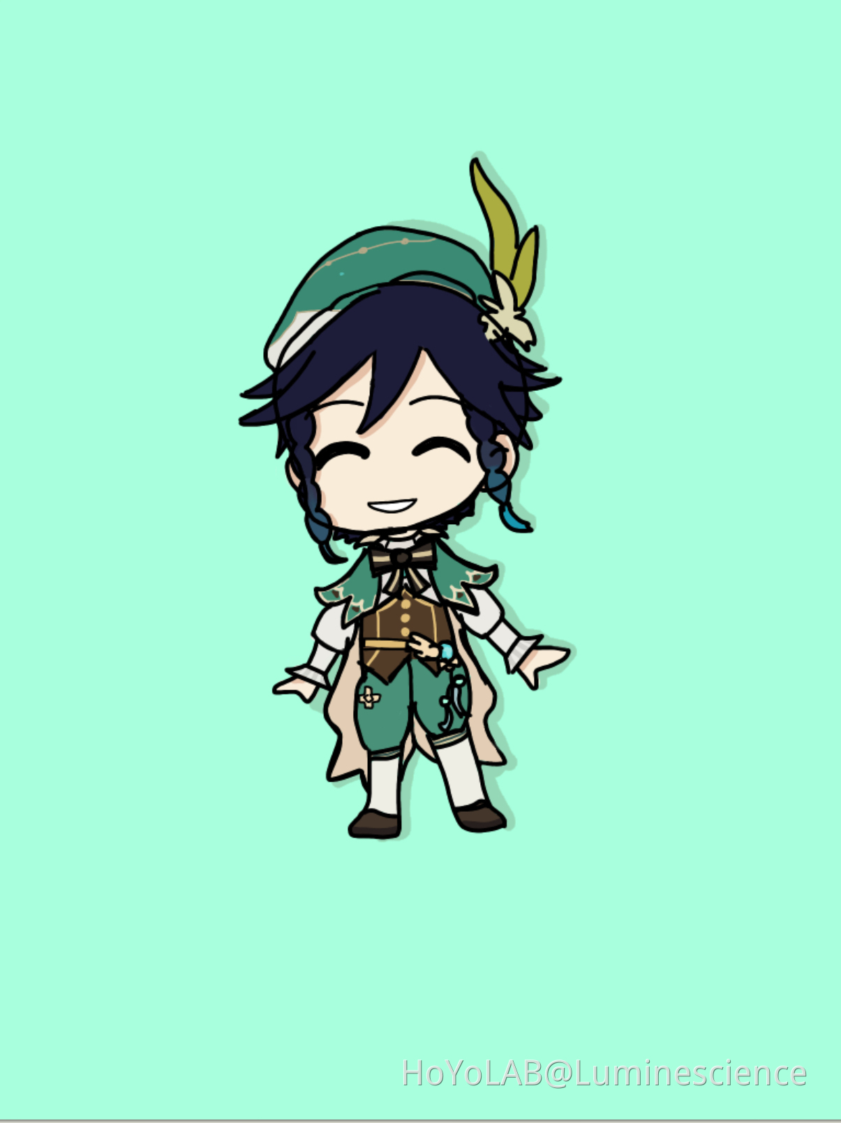 ~💚Chibi Venti💚~ Genshin Impact | HoYoLAB