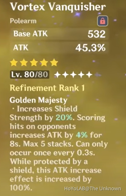 Re-post -Vortex Vanquisher- a Weapon for no One and Nobody Genshin ...