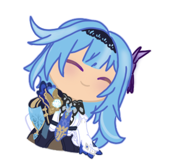 Eula chibi Genshin Impact | HoYoLAB