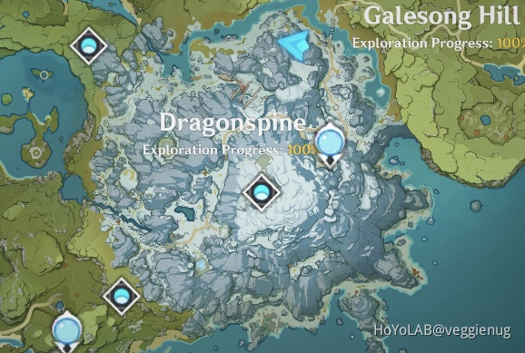 Dragonspine 100% !!!! Genshin Impact | HoYoLAB