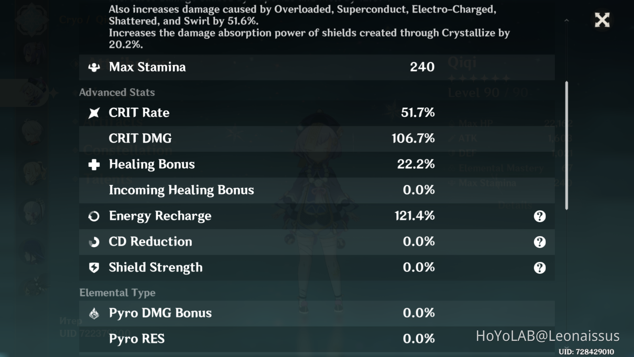 How did they get other crit damage and crit rate from? Genshin Impact ...