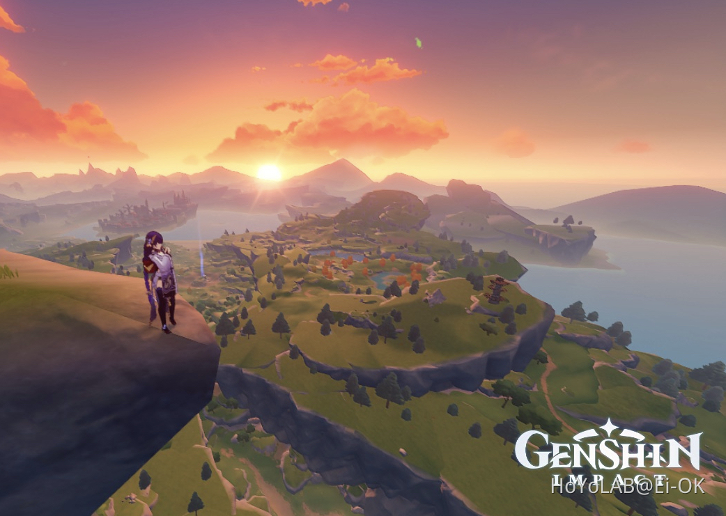 Starsnatch cliff is so pretty! Genshin Impact | HoYoLAB