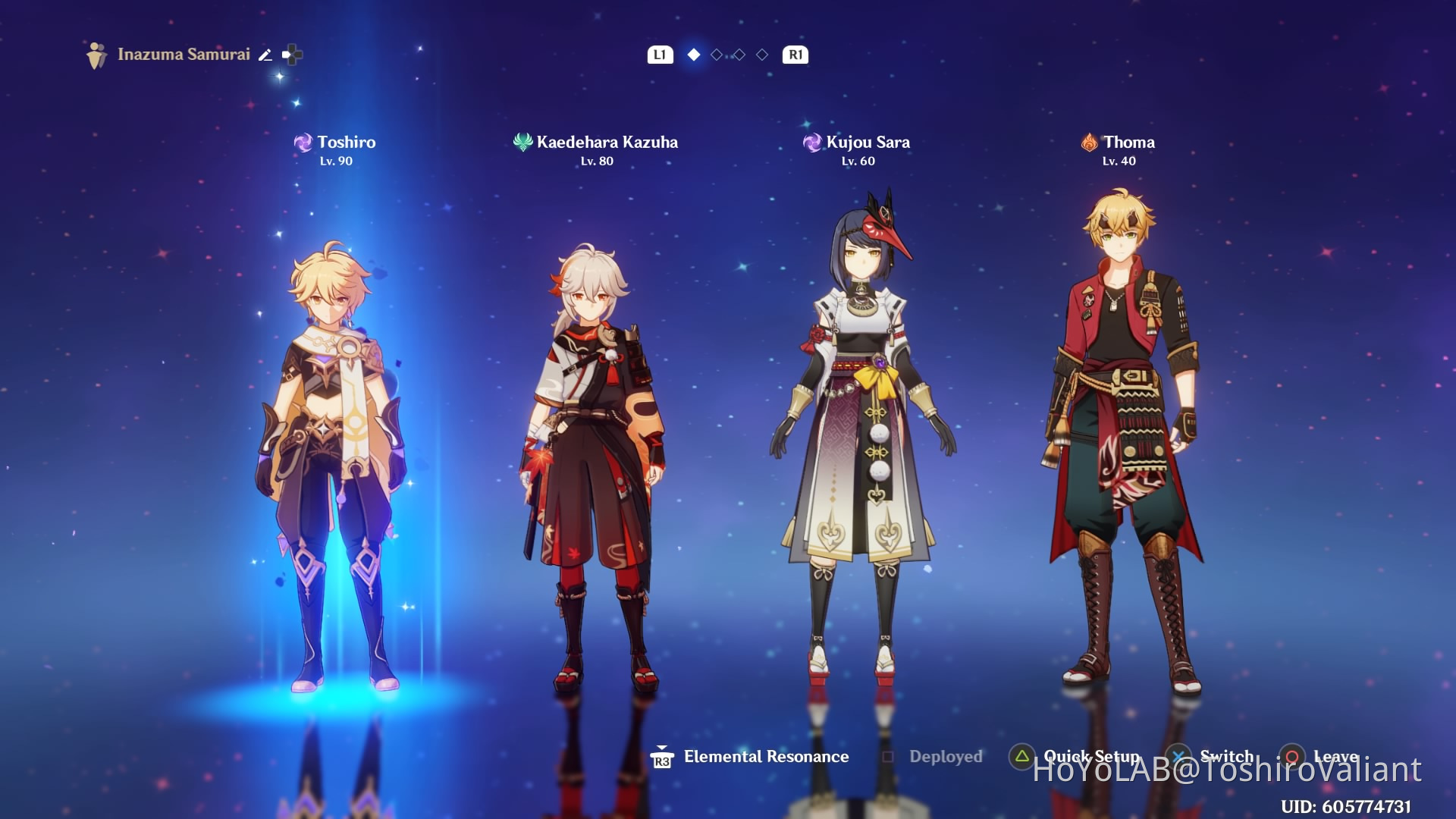 Inazuma Samurai Genshin Impact | HoYoLAB