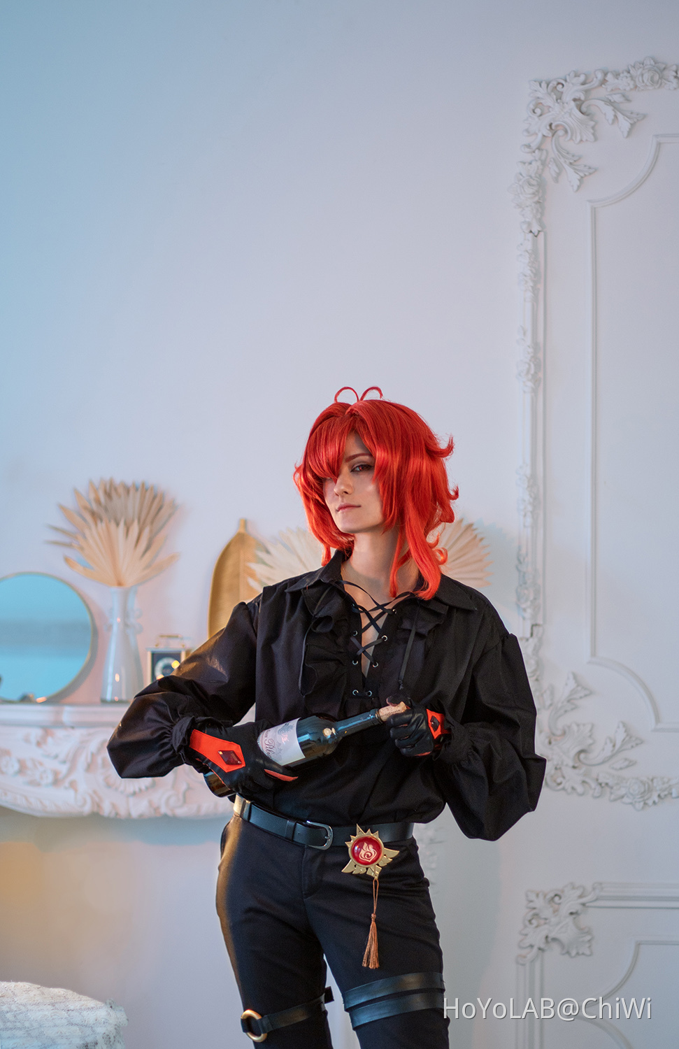 Diluc cosplay Genshin Impact | HoYoLAB