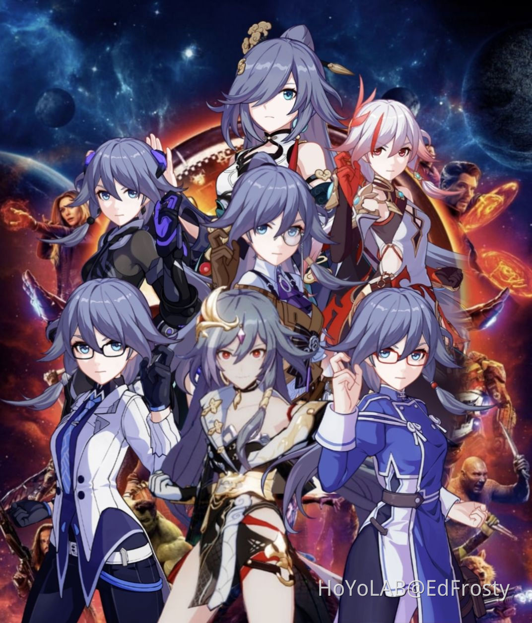 Fu Hua Squad Let's Go! XD Honkai Impact 3rd | HoYoLAB