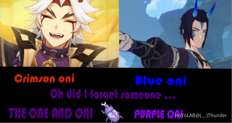 The different types of oni's Genshin Impact | HoYoLAB