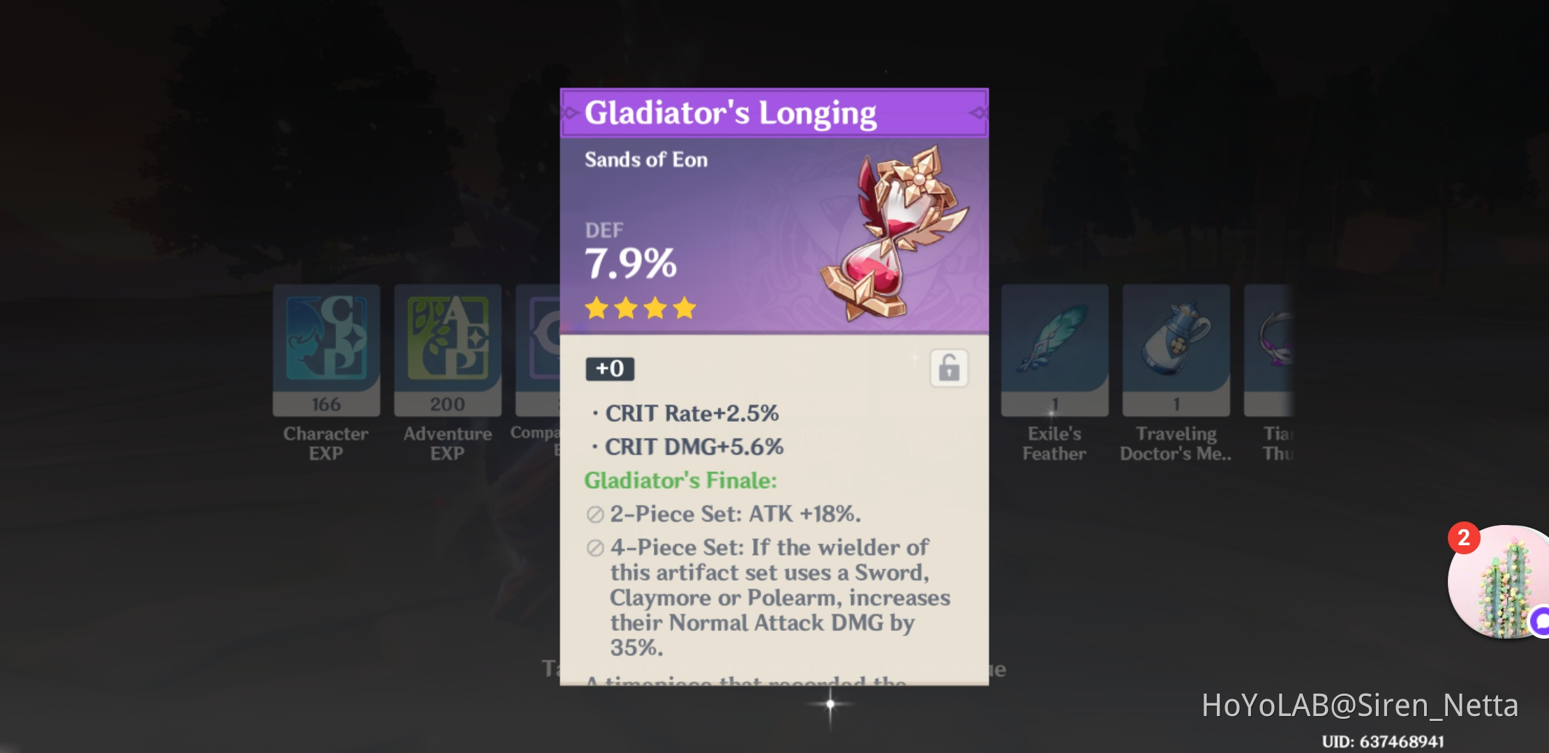 Me: look at the crit rade and dmg omg Genshin Impact | HoYoLAB