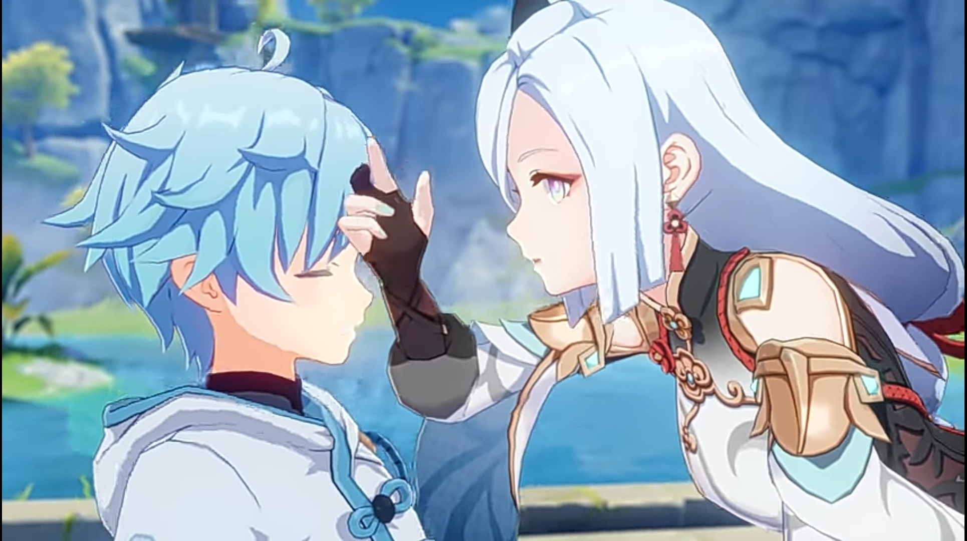 Shenhe/Shinkaku ..... Oba-chan!?!? Genshin Impact | HoYoLAB