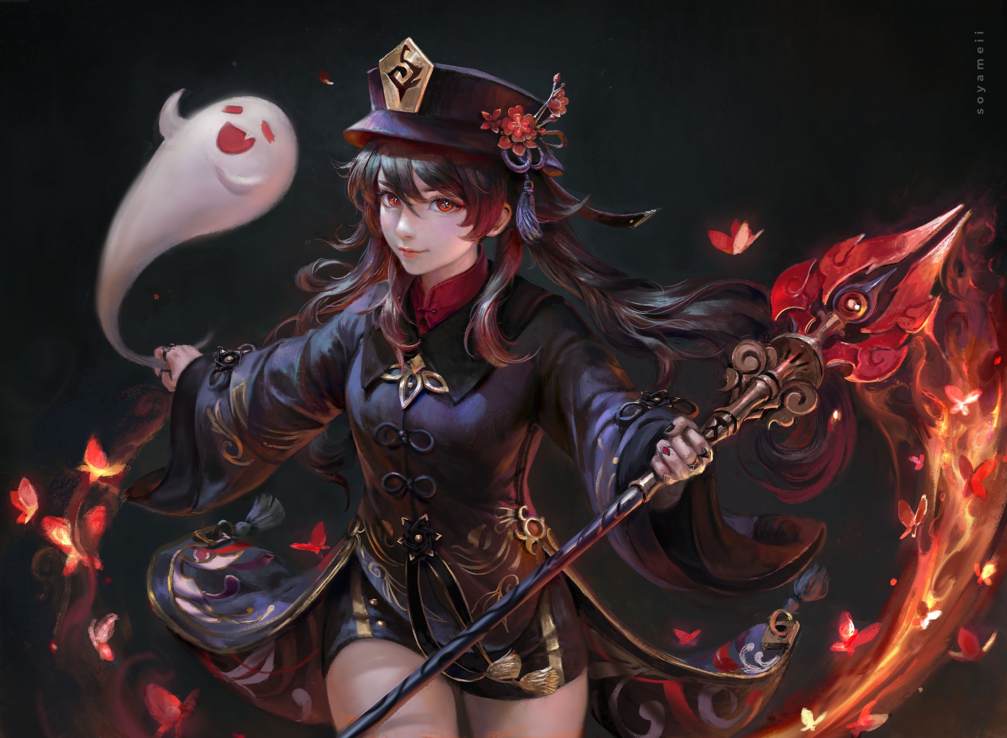 Boss Hu Tao Pyro Queen 🔥 Genshin Impact | HoYoLAB