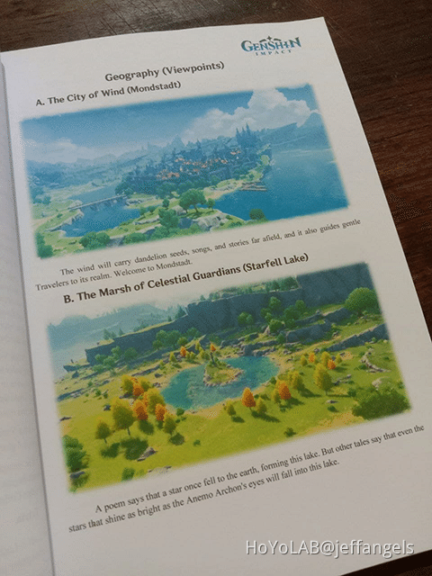 Collection of Handbook Of Genshin Impact Experience Series 2020/2021 (9 ...