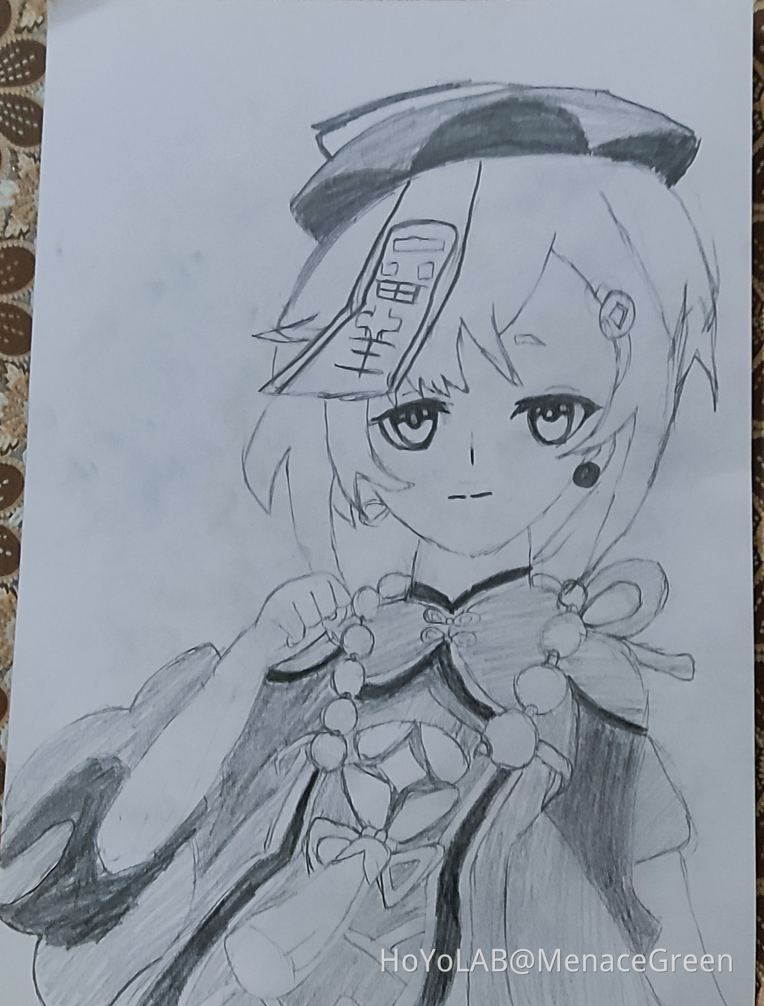 My hand drawn Qiqi Genshin Impact | HoYoLAB
