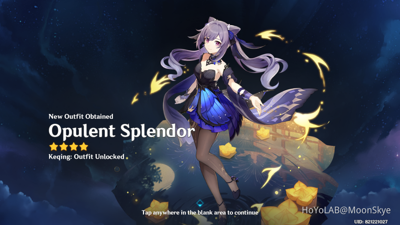Keqing Opulent Splendor Genshin Impact | HoYoLAB