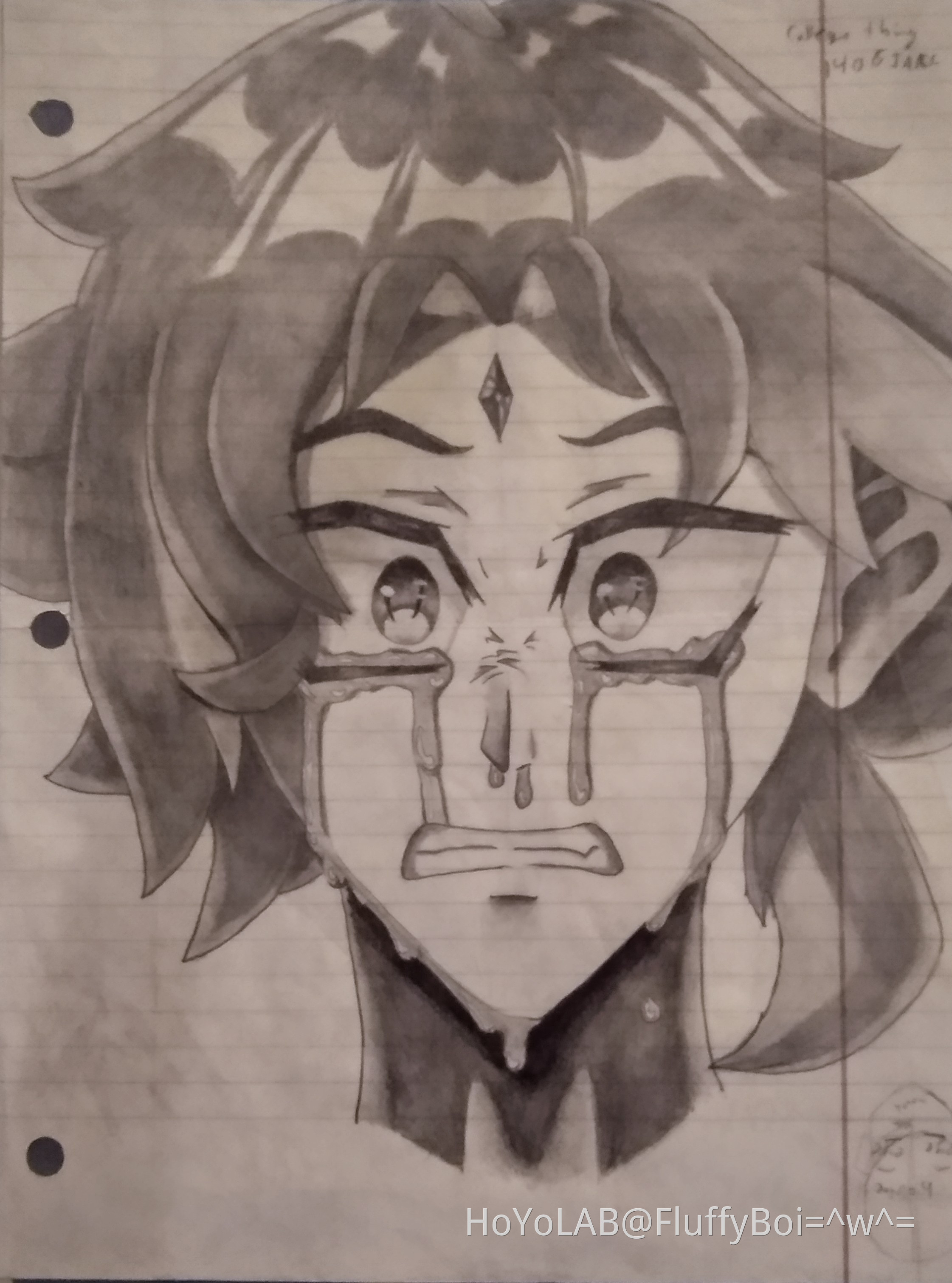 Xiao Art Contest admission-Sad Warning Genshin Impact | HoYoLAB