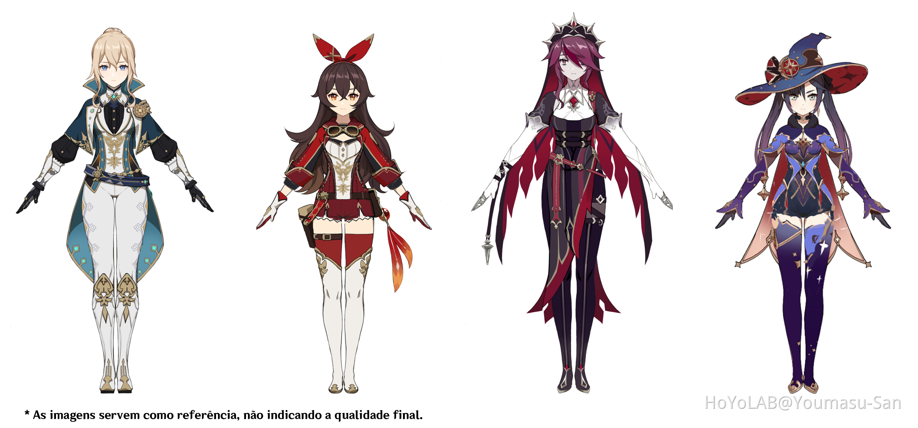 Atualização de roupas Genshin Impact | HoYoLAB