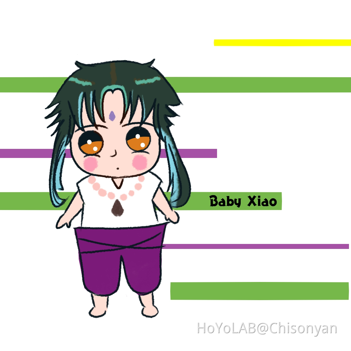 Baby Xiao Genshin Impact | HoYoLAB