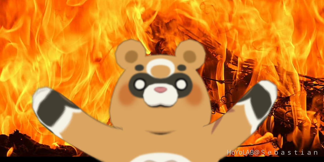 Guoba when i try to light a fire to cook: Genshin Impact | HoYoLAB