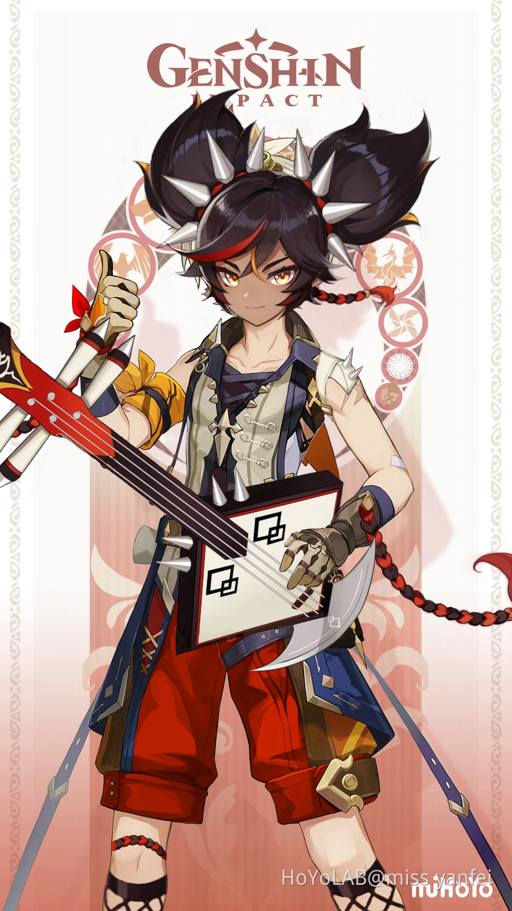 Leader of Xinyan's advenure team, Xinyan Genshin Impact | HoYoLAB