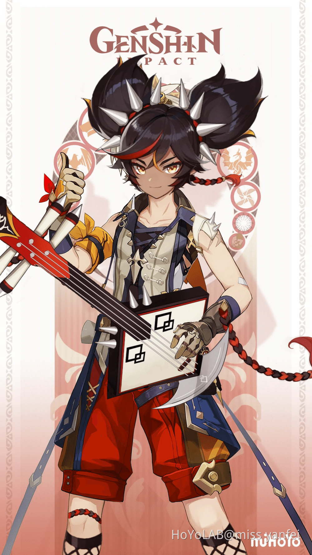 Leader of Xinyan's advenure team, Xinyan | Genshin Impact | HoYoLAB