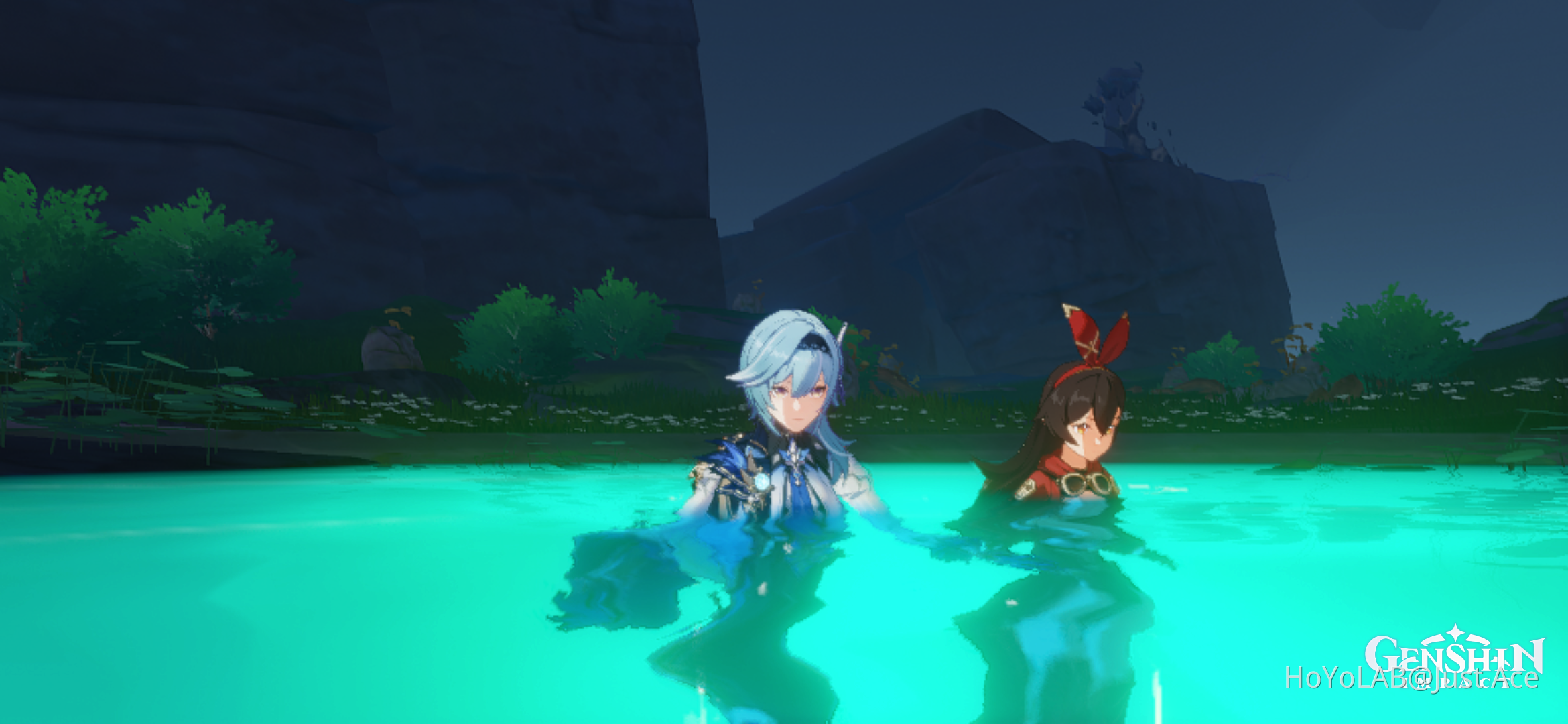 This feels different from the usual Ice bath Genshin Impact | HoYoLAB