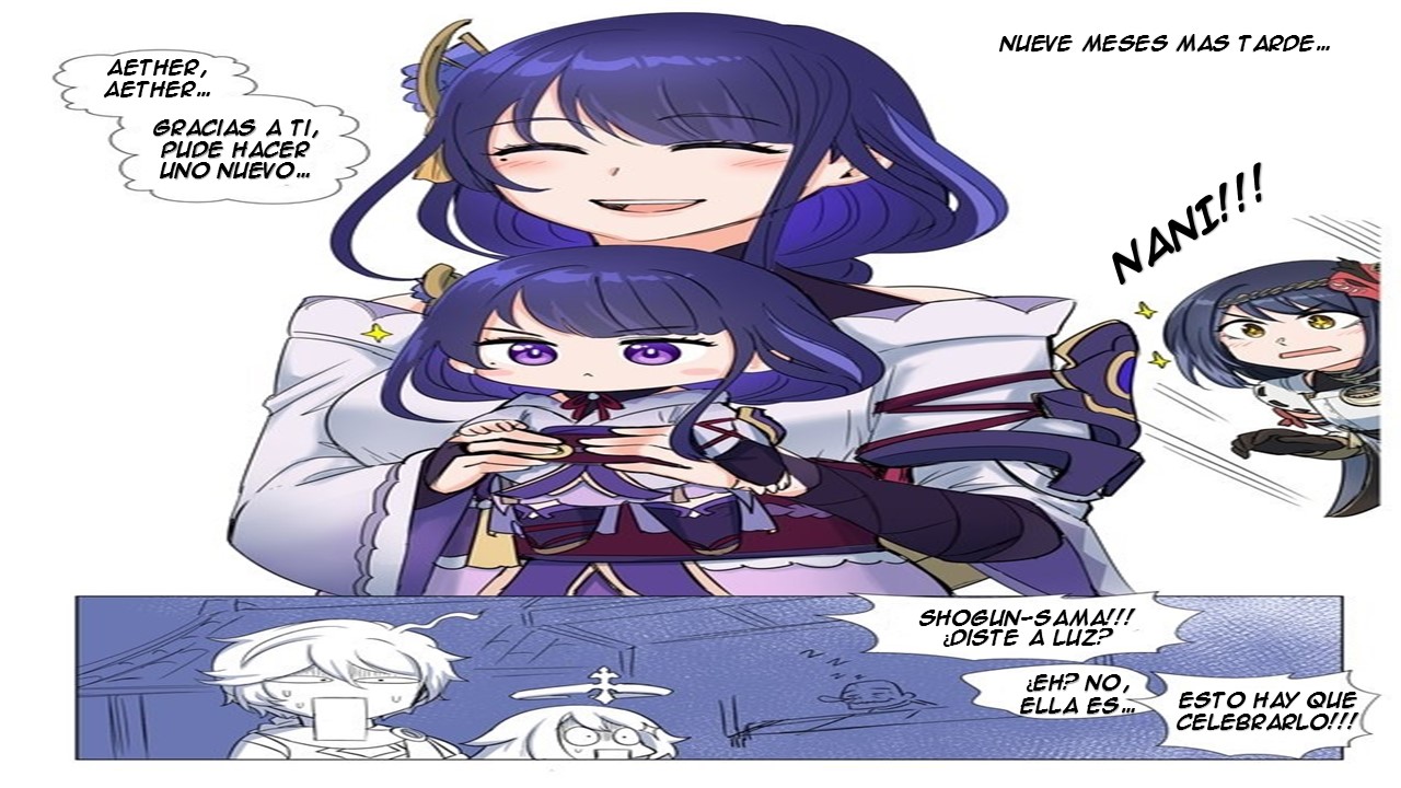 LAS AVENTURAS DE MINI-SHOGUN RAIDEN---/// ORIGEN..... UwU | Genshin ...