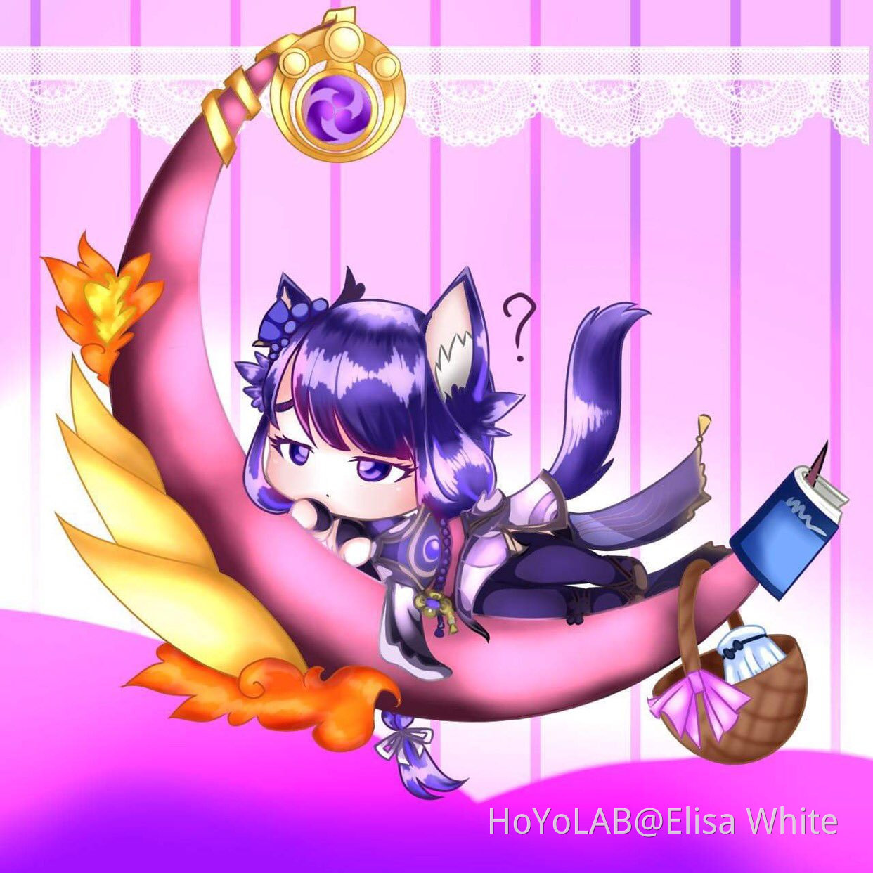 Raiden Neko Genshin Impact | HoYoLAB