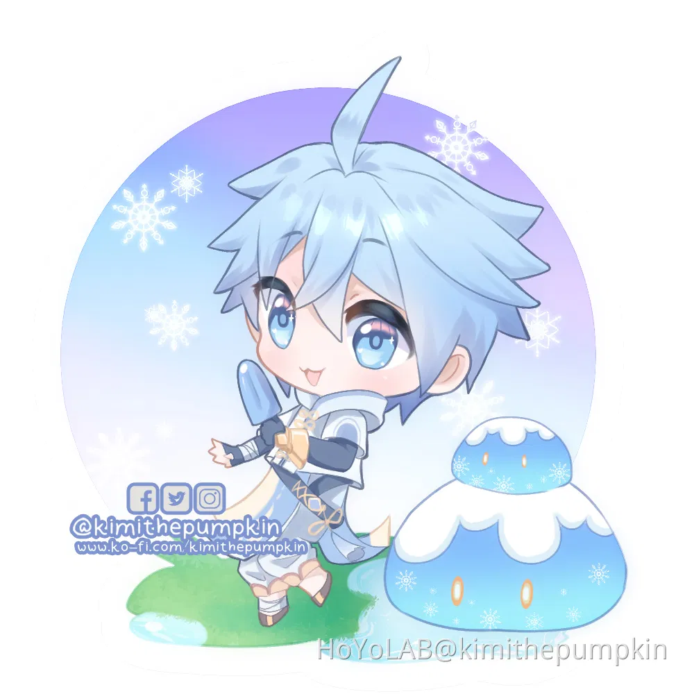 Chongyun chibi Genshin Impact | HoYoLAB